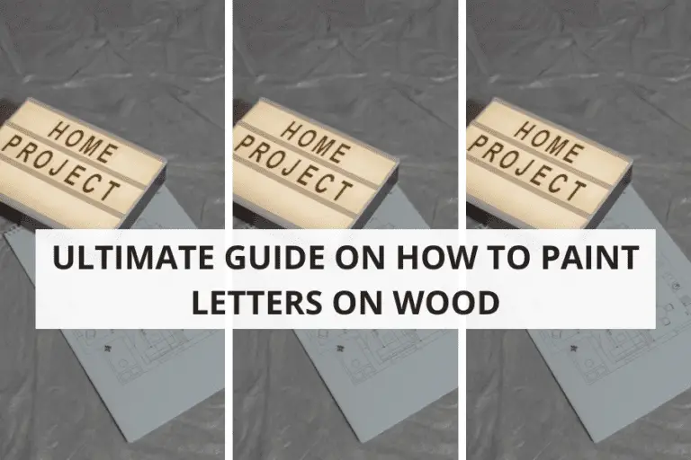 ULTIMATE GUIDE ON HOW TO PAINT LETTERS ON WOOD - Woodworking By LPI Custom