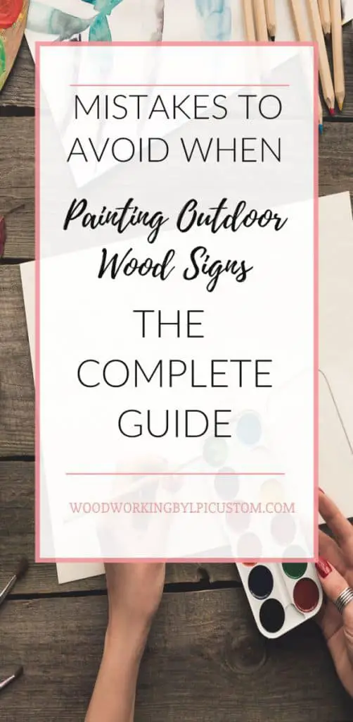 Paint For Outdoor Wood Signs, What Kind Do You Use? – Woodworking By ...