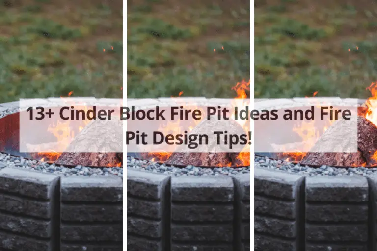 13+ Cinder Block Fire Pit Ideas and Fire Pit Design Tips!