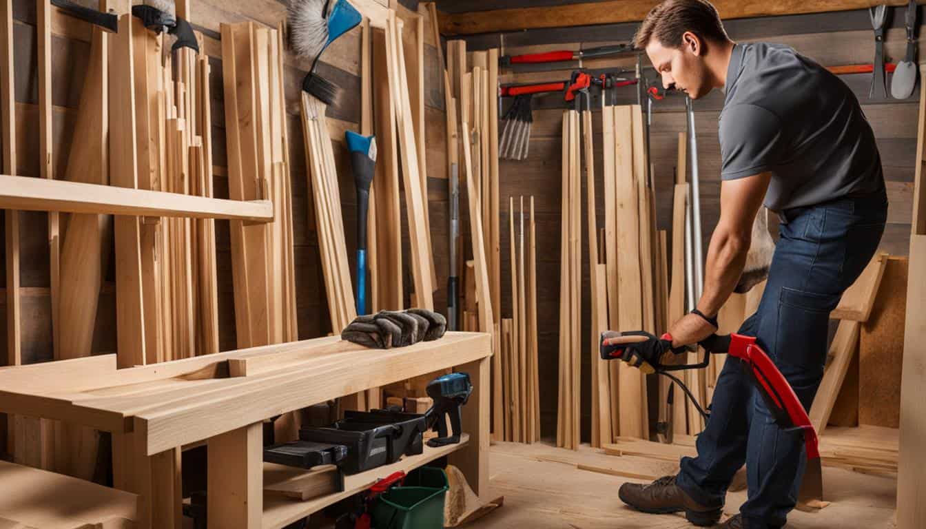 Build Your Own DIY Lumber Rack Easily!
