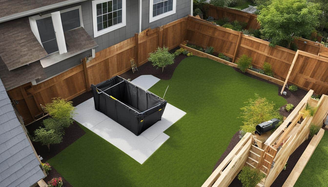 Build Your Own DIY Trash Enclosure at Home