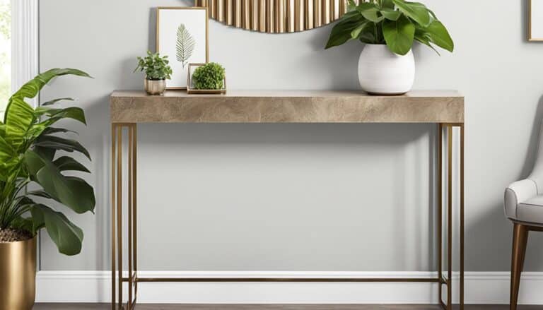 Elegant Waterfall Console Tables for Chic Decor