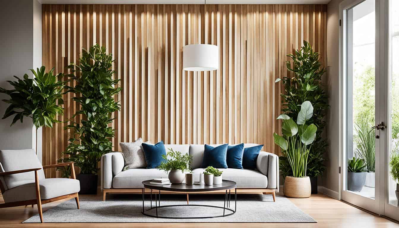 Vertical Wood Slat Wall: Elegant Interior Touch